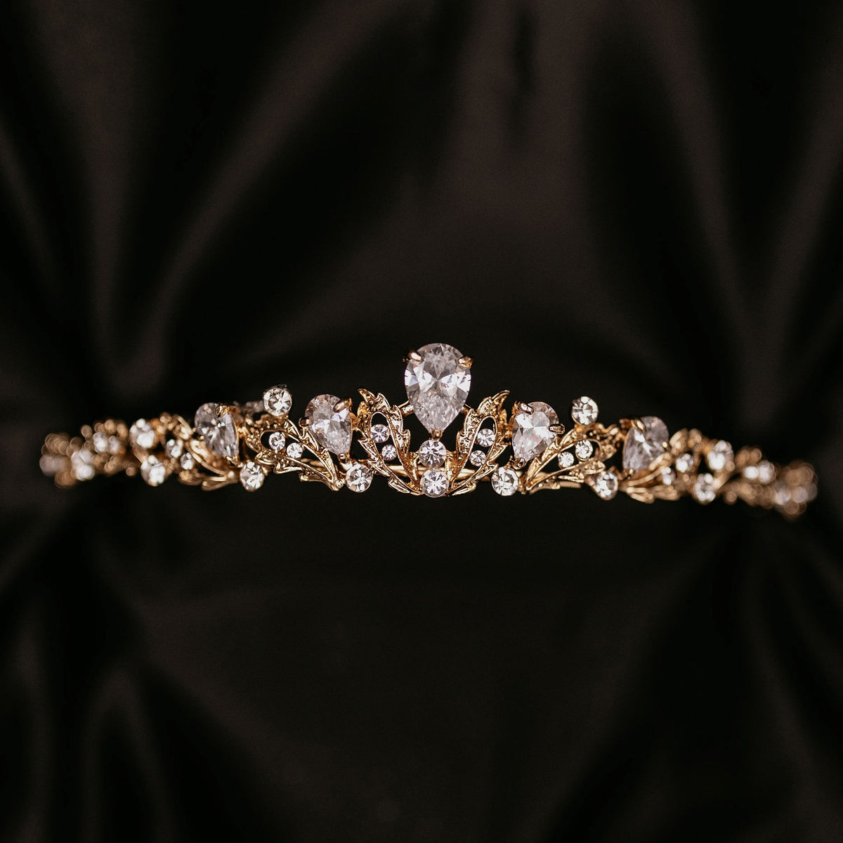 Gold Tiaras – Auburn & Main